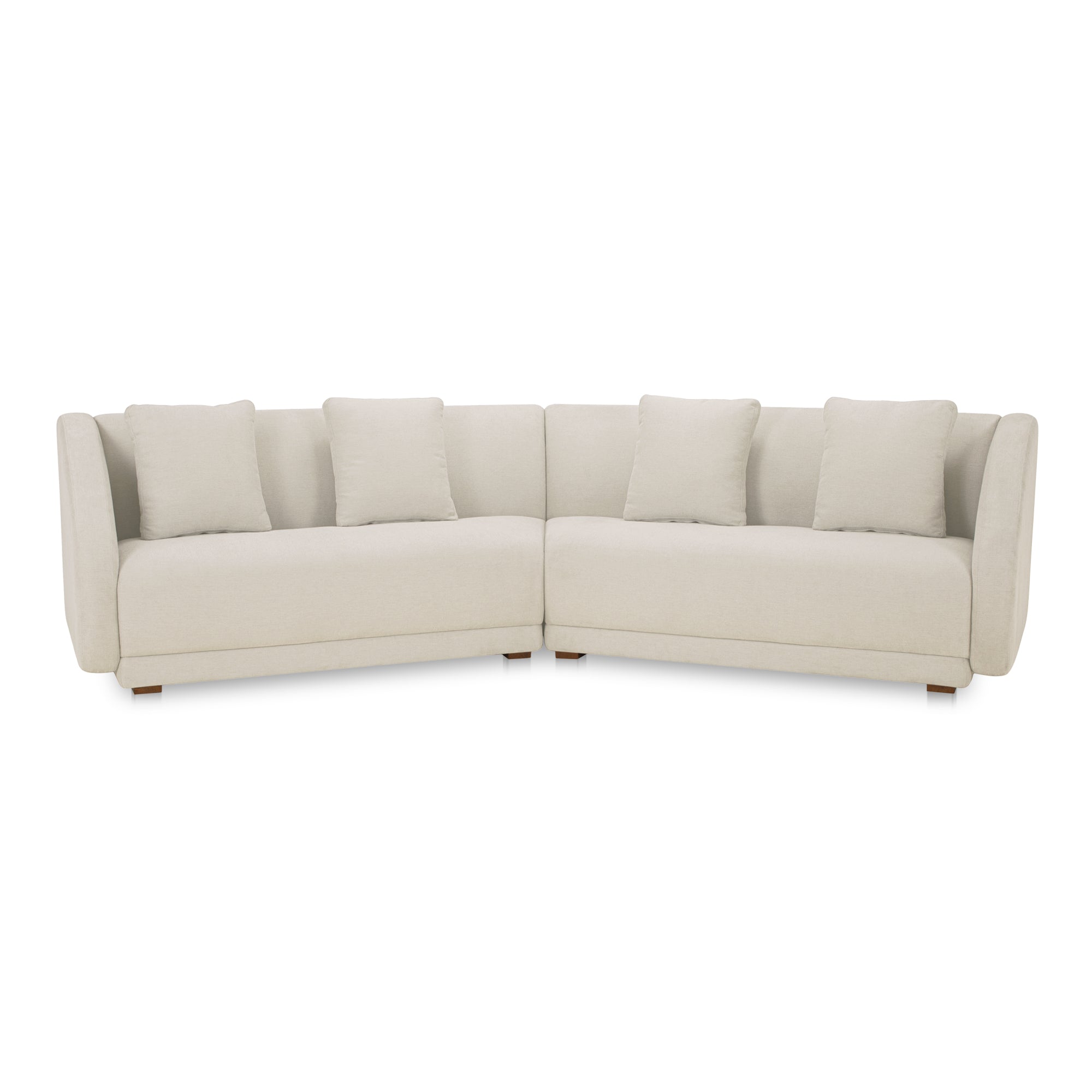 Fraser 2 Piece Modular Sofa White – Classic 2 Modern Furniture Store